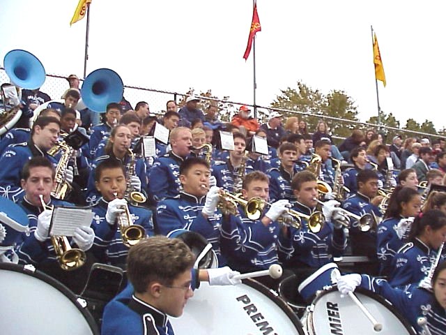 Paramus High School Spartans Marching Band 2002